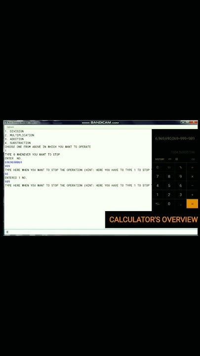 Calculator Made With Bluej Video 7 Java Bluej Coding