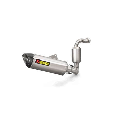 Ligne Pot Déchappement Akrapovic Racing Line Bmw G310r G310gs Ligne