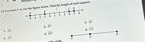 Solved In Exercises 1 6 Use The Figure Below Find The Chegg