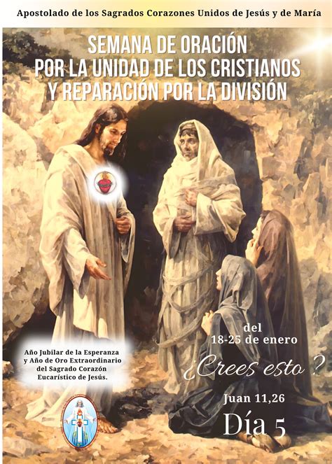 Semana De Oración Por La Unidad De Los Cristianos Día 5 Apostolado
