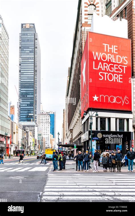 6th Sixth Avenue Midtown Manhattan New York City Nyc Hi Res Stock