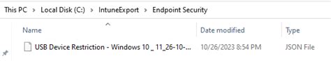 How To Export Endpoint Security Policies In Intune Techuisitive