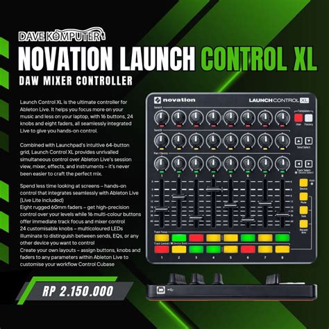 Jual Novation Launch Control Xl Mk2 Shopee Indonesia