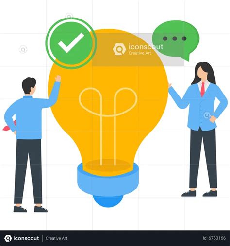 Best Premium Generating New Ideas Illustration Download In Png And Vector