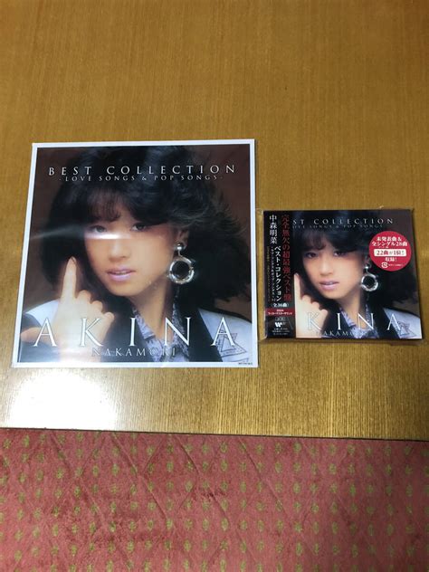 【未使用】中森明菜【jp限定】ベスト・コレクション ~ラブ・ソングスandポップ・ソングス~ 2 新品未開封！ メガ