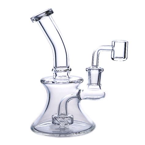 Bent Neck Direct Inject Barrel Perc Rig Complete Set