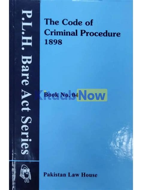 Code Of Criminal Procedure Kitaabnow
