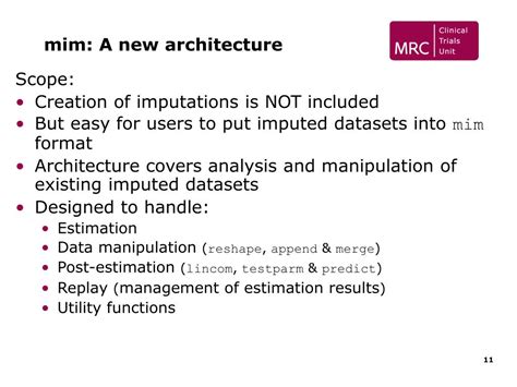 Ppt A New Architecture For Handling Multiply Imputed Data In Stata