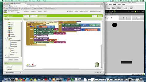 Code Pong With App Inventor 2 P7 YouTube