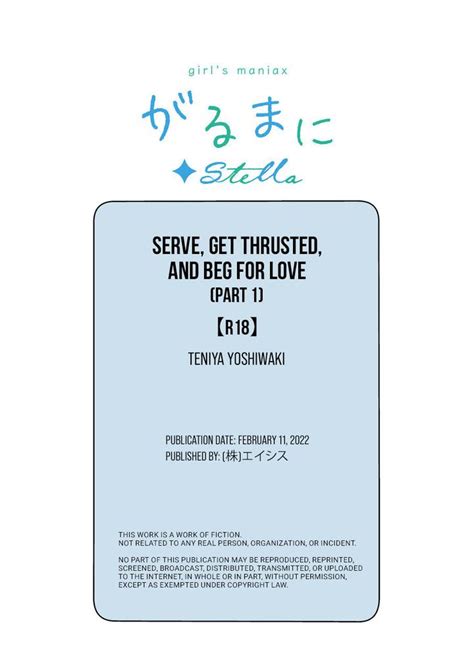 Serve Get Thrusted And Beg For Love 1 By Teniya Yoshiwaki Eng