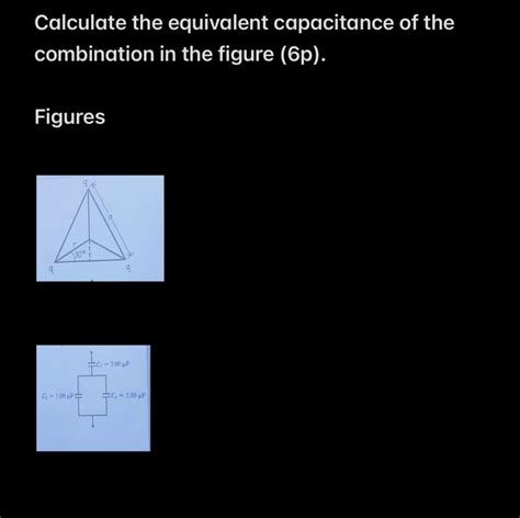 Solved Calculate The Equivalent Capacitance Of The Chegg