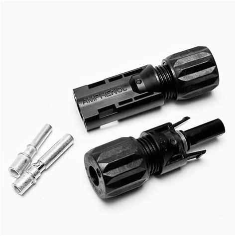 Amphenol H4 Mc4 Solar Panel Wire Connector Photovoltaic Connectors K