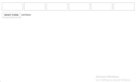 37 Otp Input Fields With Javascript