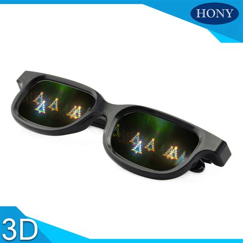 Christmas Tree Diffraction Glasses For Christmas Use Hony3ds