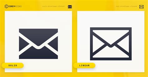 Envelope Closed Icon · Solid · Coreui Icons · Svg Javascript