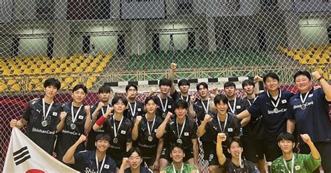 男 주니어핸드볼 일본전 석패로 亞 주니어선수권 준우승