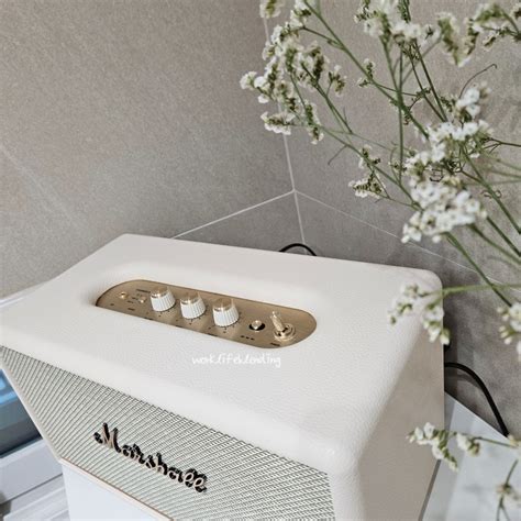 마샬 스피커 연결 방법｜정품 등록 후기｜스탠모어3 네이버 블로그