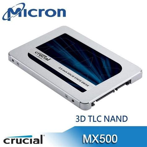 公司貨micron 美光 Crucial Mx500 1t 1tb Sata Ssd 固態硬碟 蝦皮購物