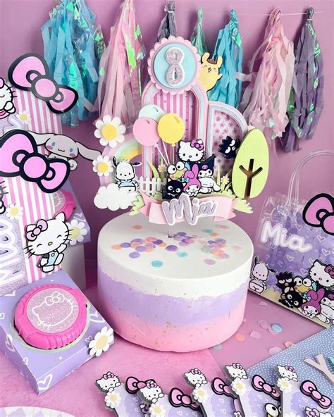 Jannet Furman On Instagram Sanrio Theme Party Theme 💕 For This Theme