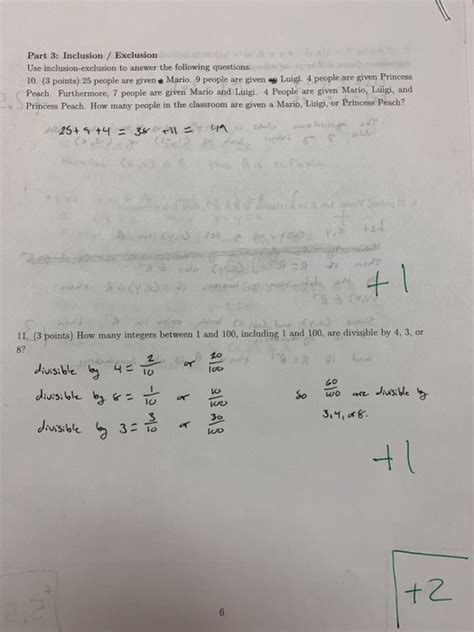 solved part 3 inclusion exclusion use inclusion exclusion