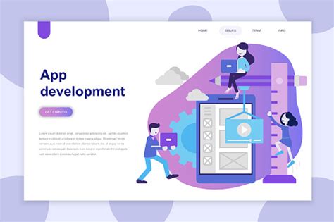 Konsep Desain Datar Modern Pengembangan Aplikasi Untuk Situs Web Dan