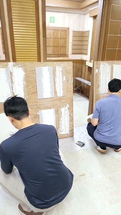 퍼티연습 이룸인테리어기술학원 국민내일배움카드 국비교육 인테리어필름교육 Diy Koreanstyle Youtube
