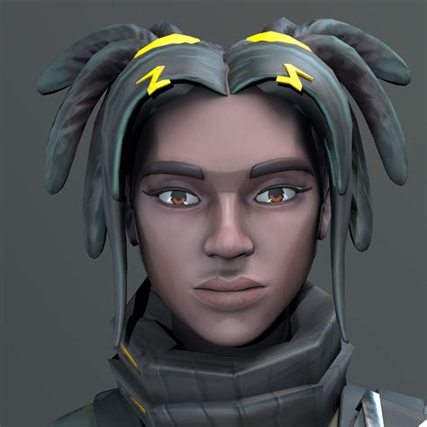 artstation laila 3d character game game assets