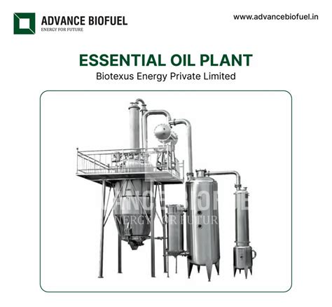 Essential Oil Distillation Unit Capacity 5 Tpd At ₹ 4499997 In Ahmedabad