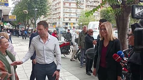 Στα γραφεία του ΣΥΡΙΖΑ στη Θεσσαλονίκη ο Στέφανος Κασσελακης Youtube