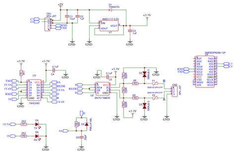 RS485 To TTL Resources EasyEDA