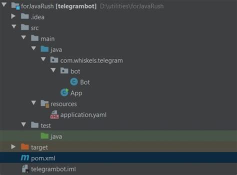Создаем телеграм бота с использованием Spring Boot