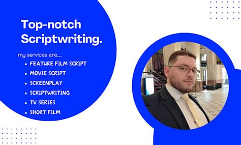 Write Movie Script Screenplay Feature Film Script Tv Series And Book