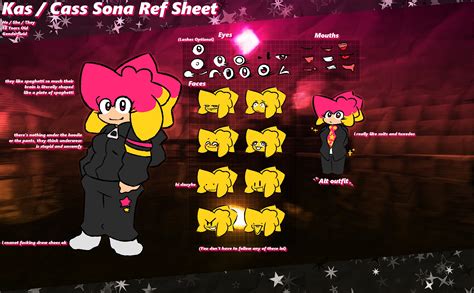 Sona Ref Sheet By Glitchdotsmh On Newgrounds