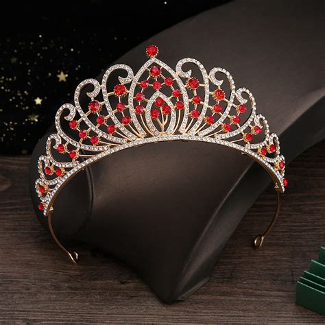 Badu Bg Сватбена корона Бижута за коса Булчински аксесоари за коса Дамска барокова корона