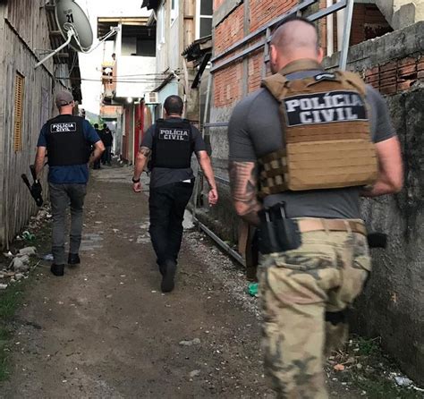 Polícia Civil Deflagra Operação Contra Grupos Criminosos Em