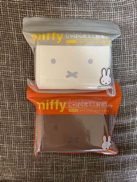 ミッフィー カードが見やすいじゃばら式ミニ財布 2種セット メルカリ