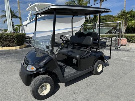 2020 E Z Go Freedom® Rxv® Elite™ Black Riva Motorsports Miami
