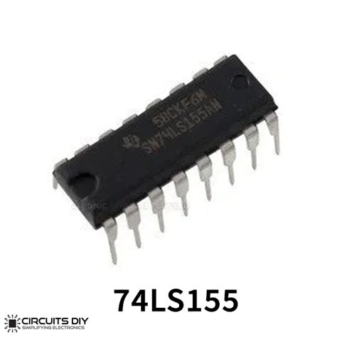 74ls155 Dual 2 Bit Binary Decoderdemultiplexer Ic Datasheet