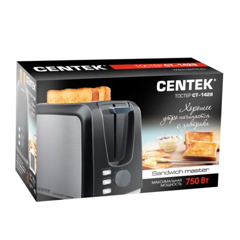 Тостер CT-1429 - Официальный сайт Centek
