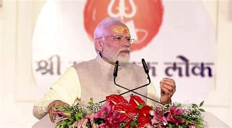 Pm Modi Inaugurates Mahakal Lok Corridor At Mahakaleshwar Temple In