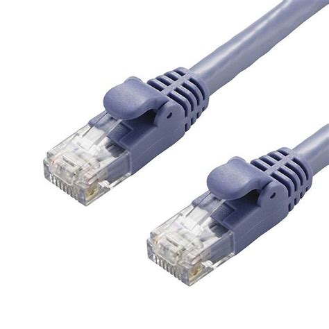 Lanケーブル Cat6a 50m 10gbps スタンダード 高速光通信対応 爪折れ防止 ブルー エレコム Ld Gpabu50