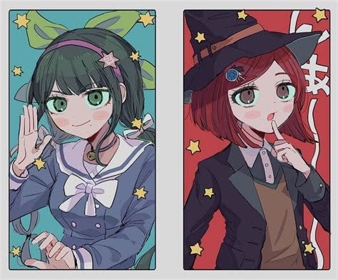 Yumeno Himiko And Chabashira Tenko Danganronpa And 1 More Drawn By