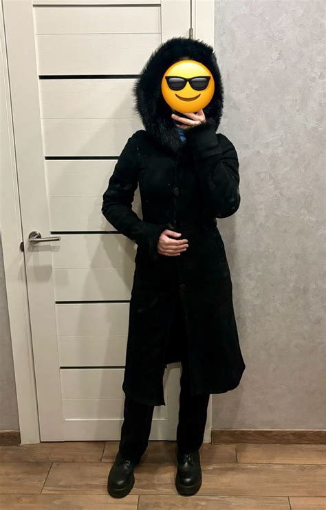 Довга жіноча дублянка натуральна хутро 1 450 грн Дублянки Київ на Olx