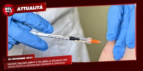 Vaccini Dall AIFA Arriva Il Via Libera Al Richiamo Per Chi Ha Fatto La