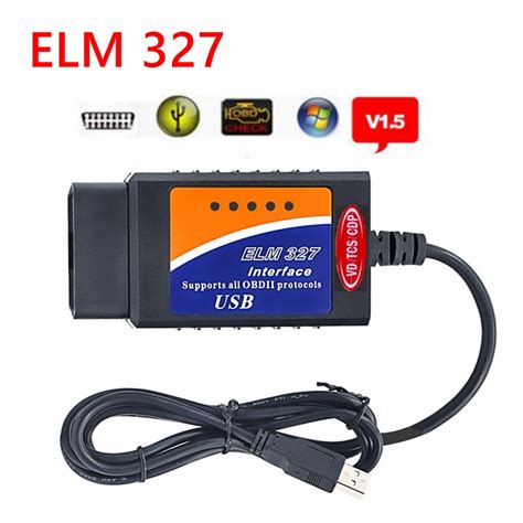ELM USB ELM USB V USB OBD Diagnostic Interface Tool Auto Code Scanner OBDII Supports