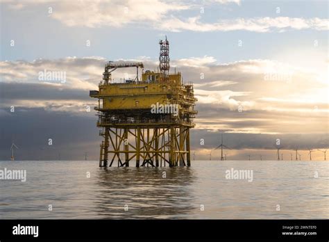 Seagreen Offshore Substation Platform North Sea Renewable Energy