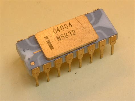 Lintel 4004 Le Premier Cpu De Lhistoire Fête Ses 40 Ans Geekattitude