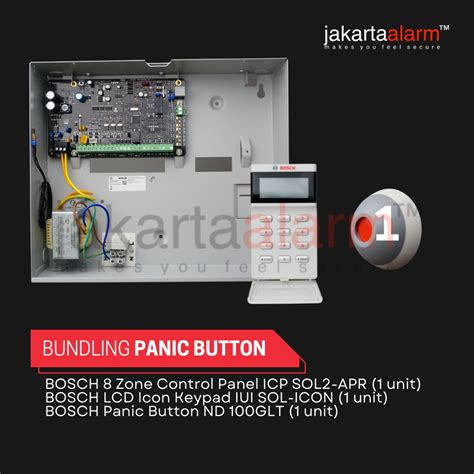 Jual Panel Keypad Alarm Panic Button Standard Pack BOSCH Shopee Indonesia