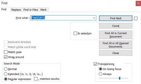 Regex Search For Pattern Containing Decimal Using Regular Expressions In Notepad Stack