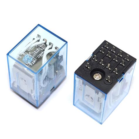 Electromagnetic Omron Relay My4n J 4pdt 5a 24vdc Coil 14 Pin Pcb Mount Makers Electronics